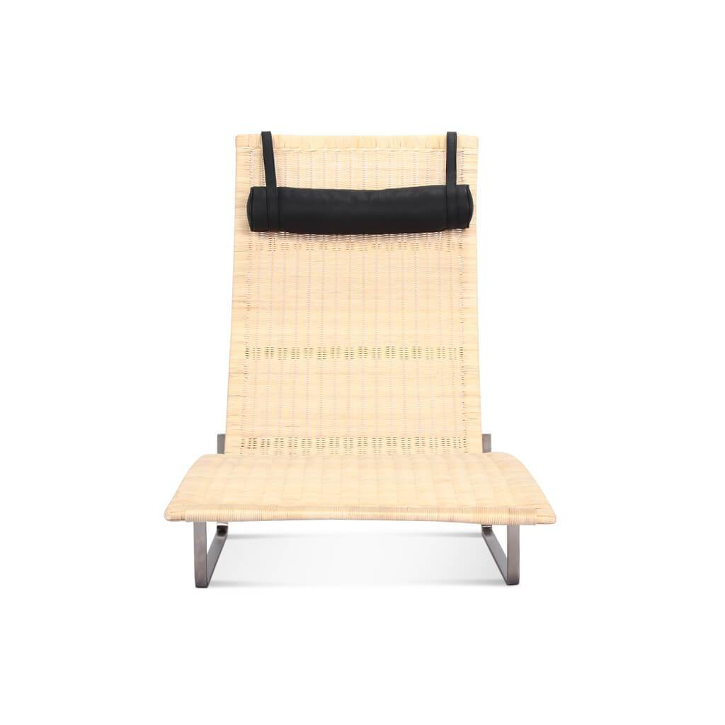 PK24 Wicker Chaise Lounge